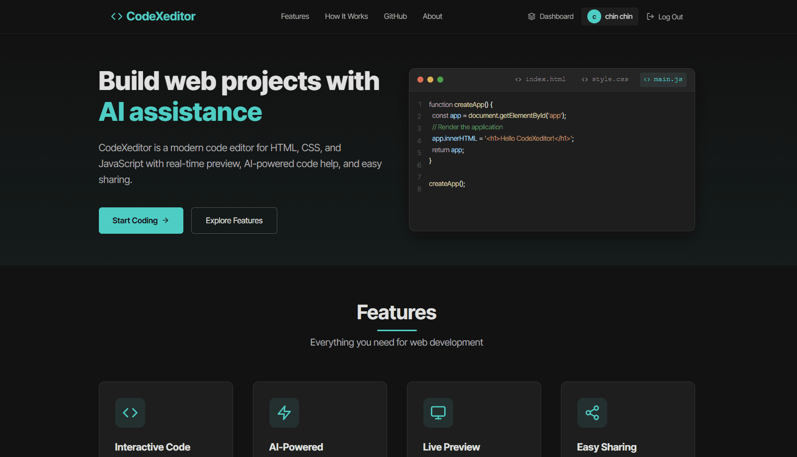 CodeXeditor | Sachin Sharma